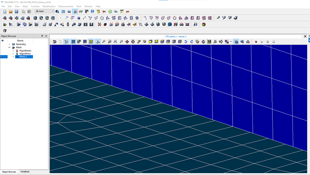 Mesh continuity problem on shared edge between 2 faces - Use of the ...