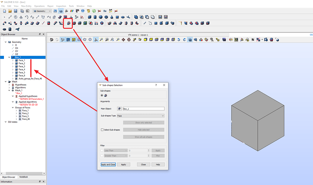 Salome as an automatic Mesher for 3D Aerodynamic Shape Optimization ...