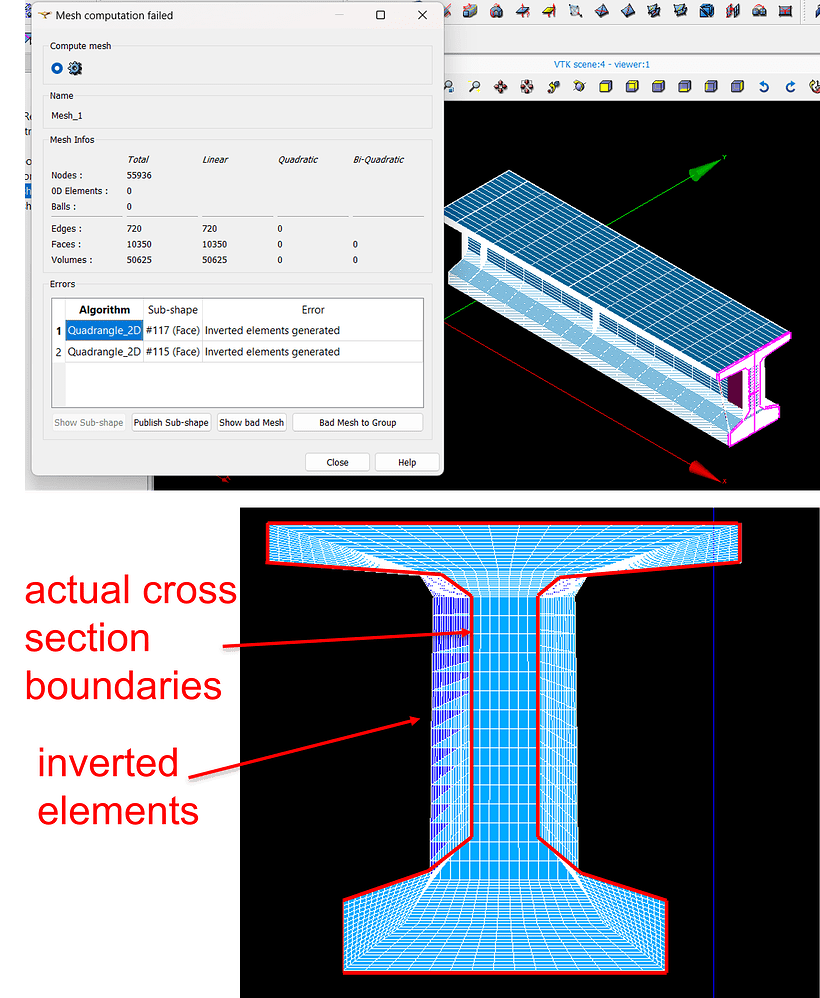 Meshing 3D Volume (Inverted Elements !) - Use of the platform - SALOME ...